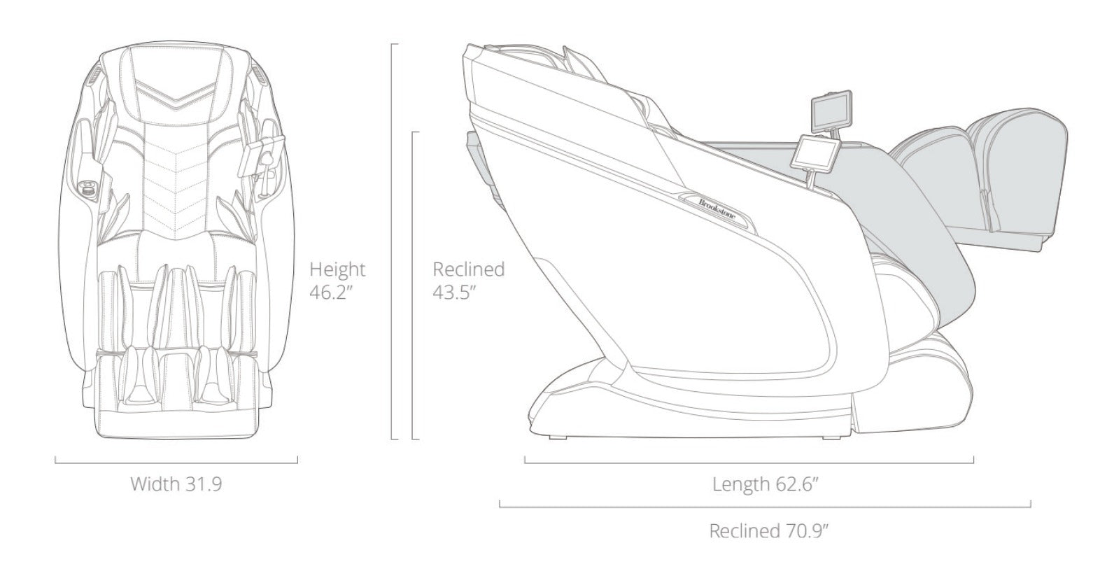 Brookstone Mach IX Massage Chair